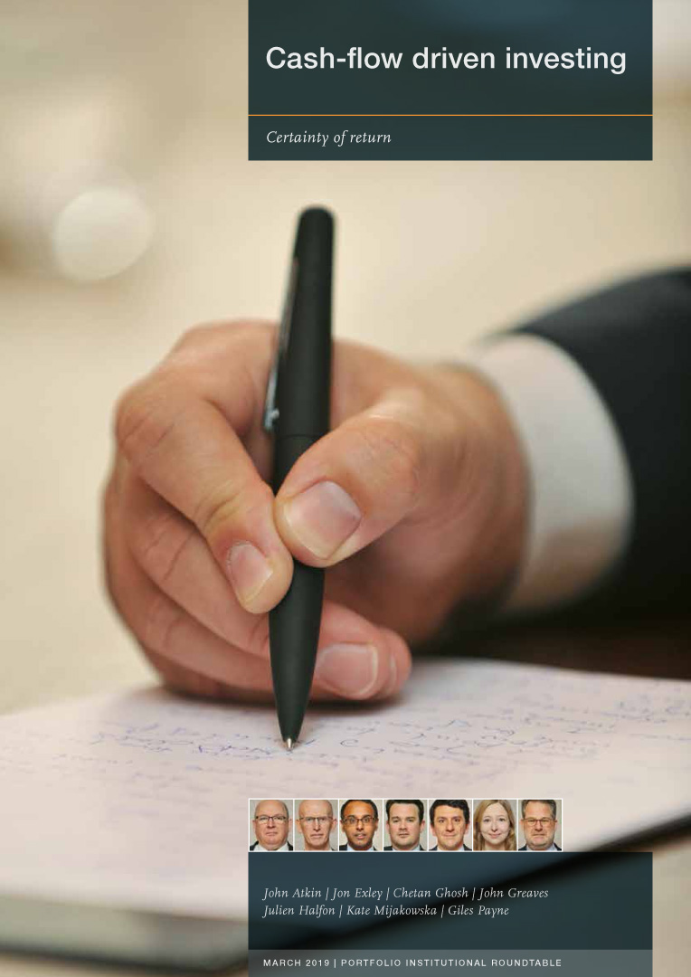 Cash-flow driven investing - portfolio institutional